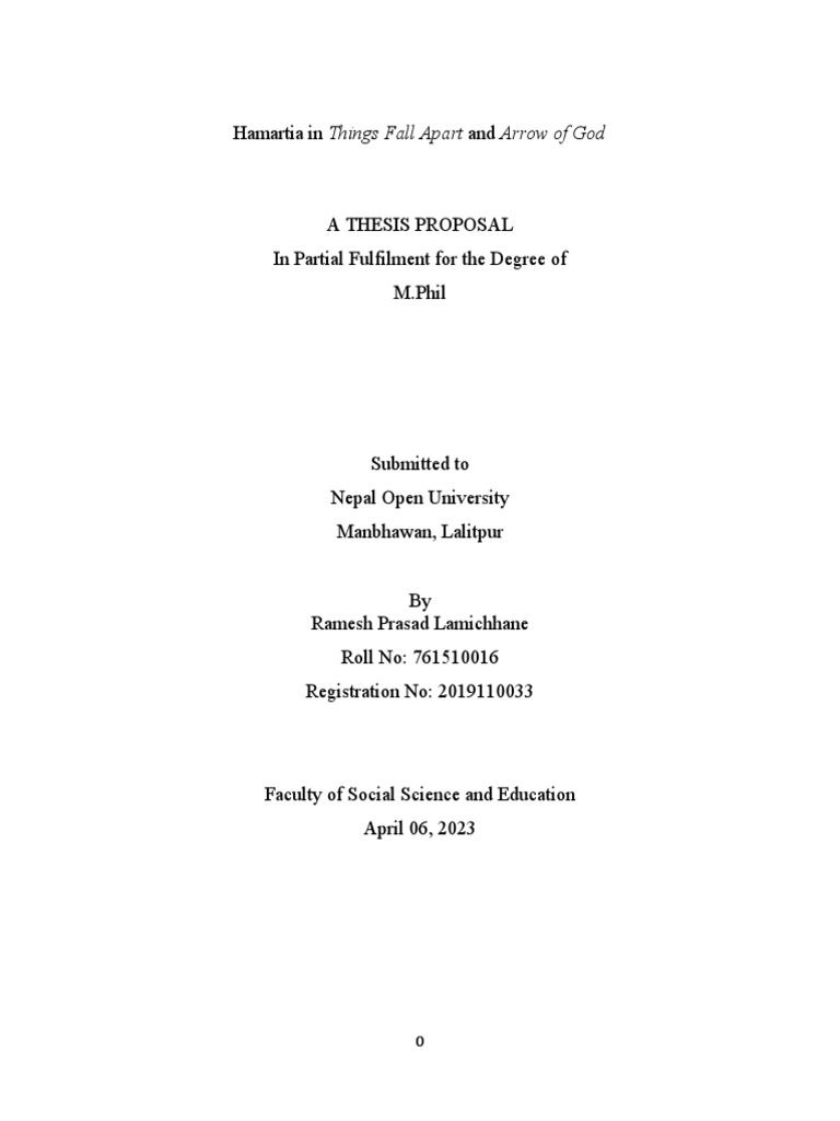 Proposal Revised New Draft Ramesh | PDF