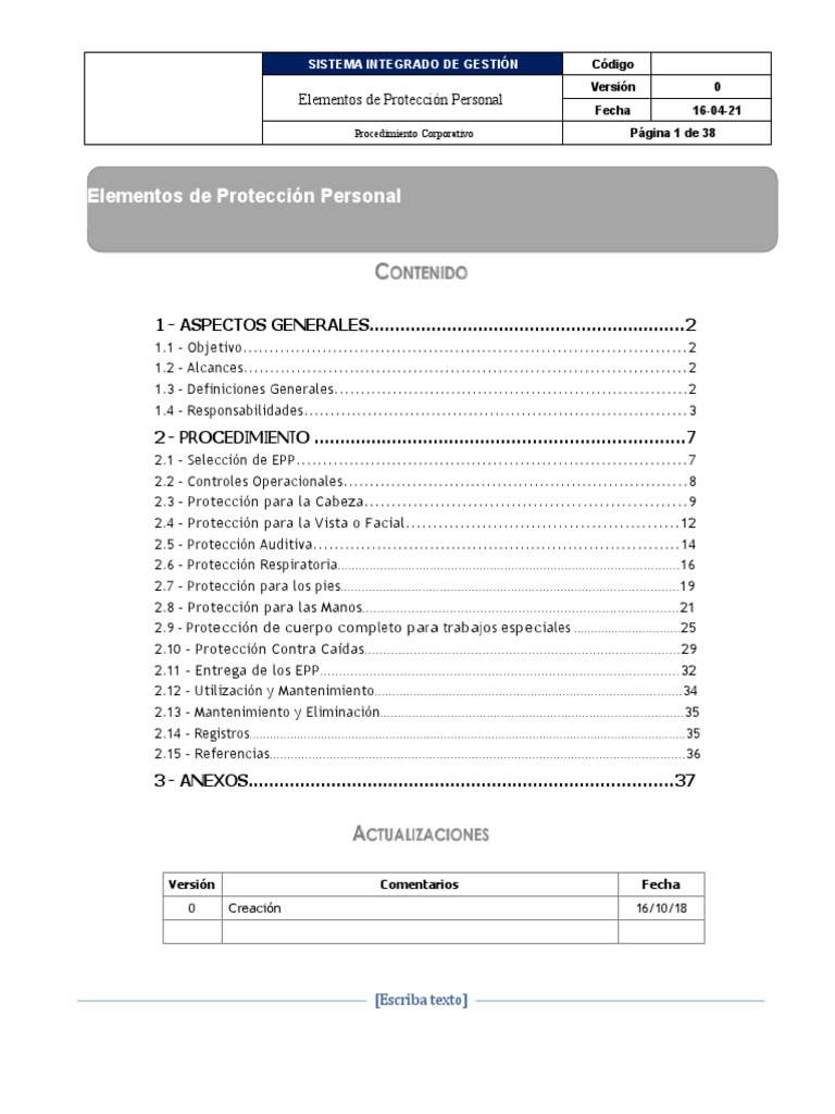 Guía de EPP para Empresas y Contratistas | PDF | ruido | Ciencias fisicas