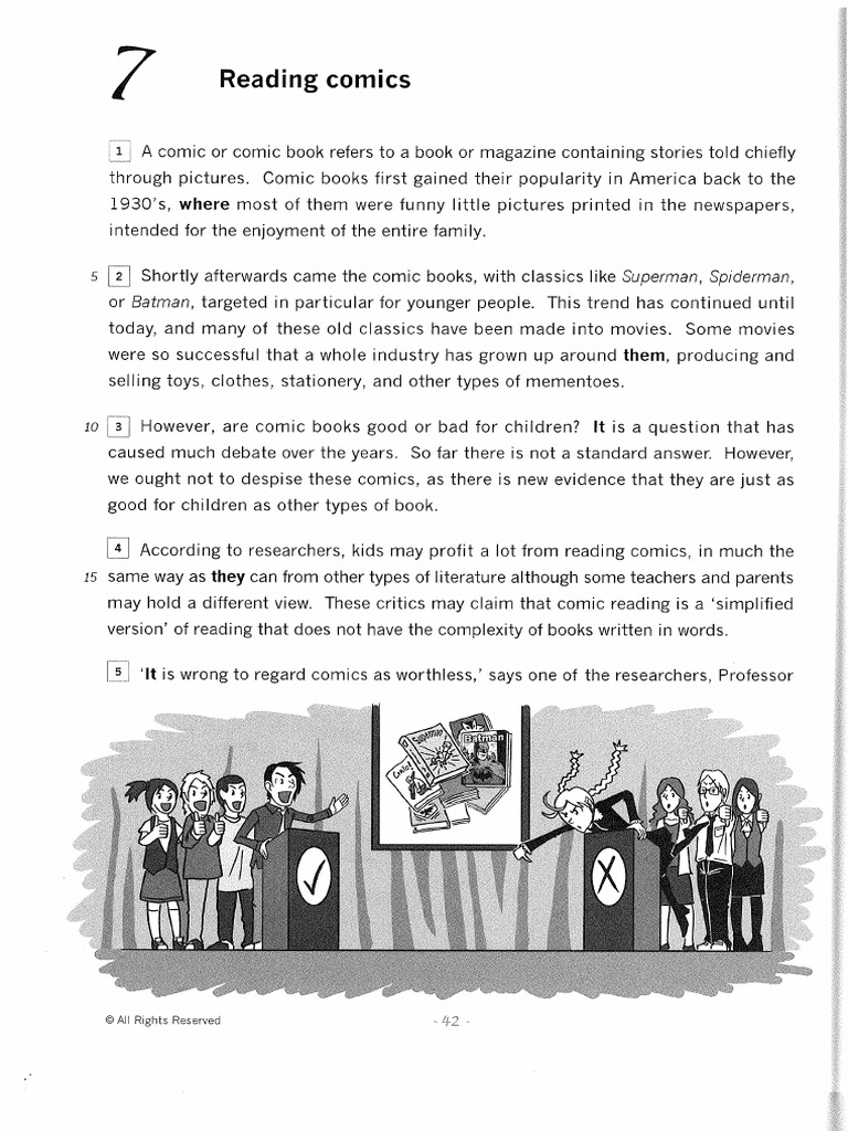 Reading Comics PDF | PDF