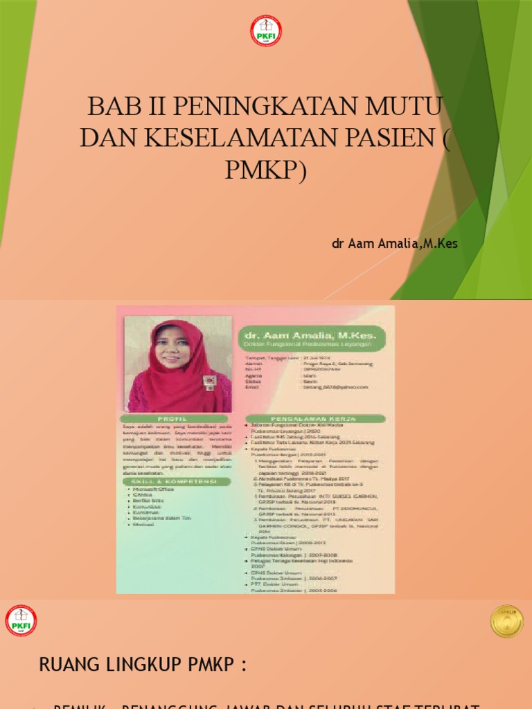 BAB 2 - PMKP Standar Akreditasi Klinik | PDF