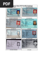 Laporan Poto KTP | PDF
