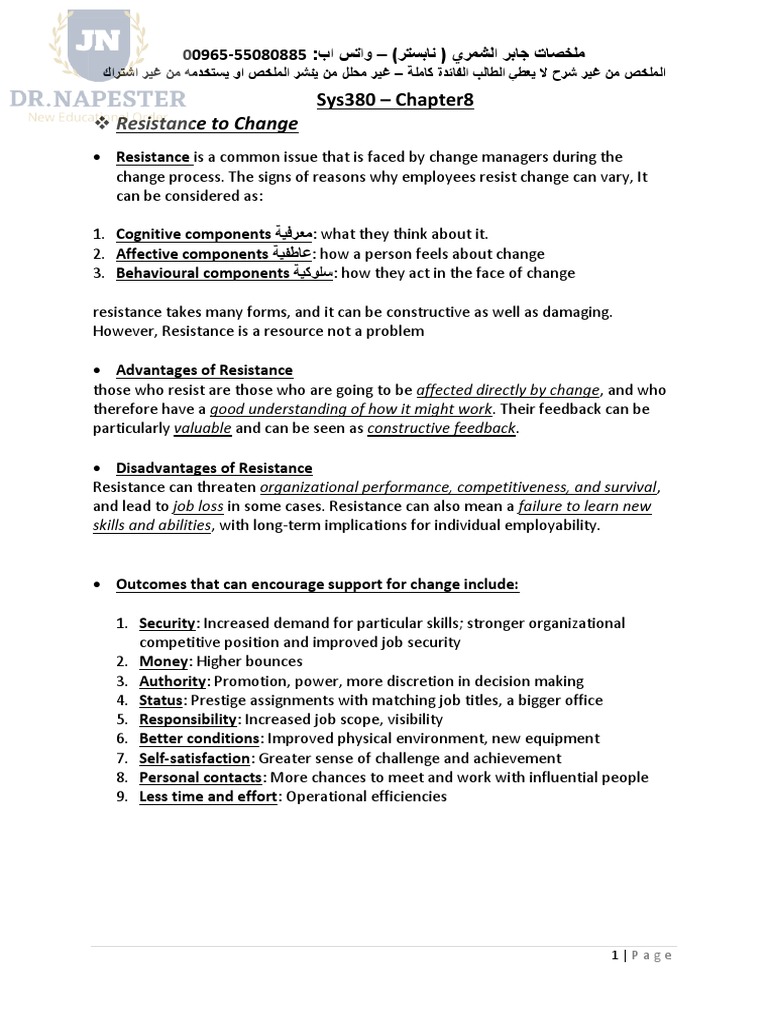 Sys380 Final Last | PDF | Organization Development | Psychology