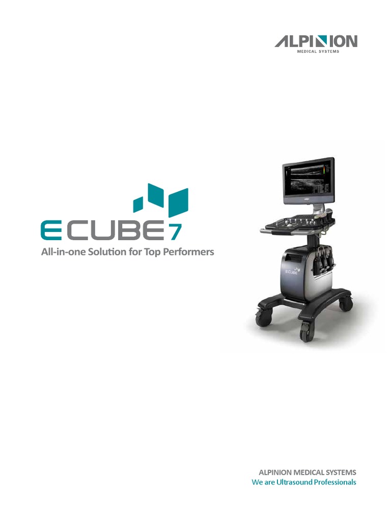 E-CUBE 7 Brochure | PDF | Medical Ultrasound | Clinical Medicine