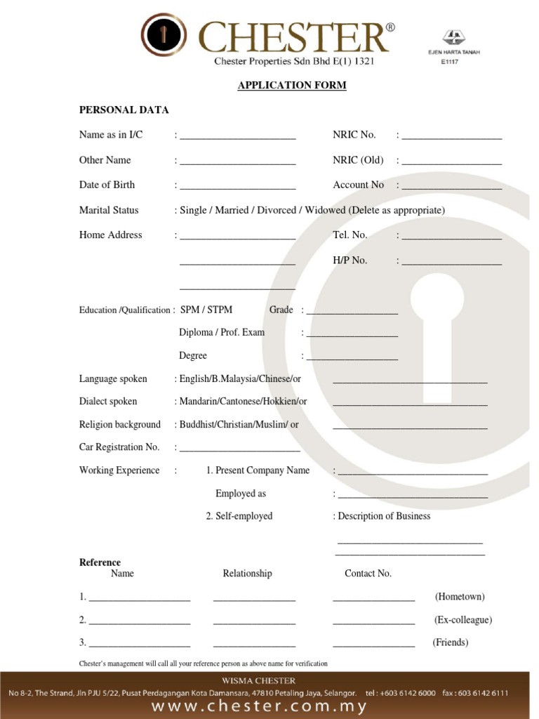 HQ March 2022 Registration Form New Agent | PDF