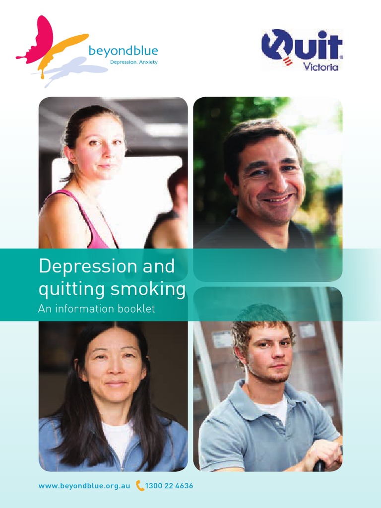 Bl0886 Depression and Quitting Smoking Booklet LR | PDF | Smoking ...