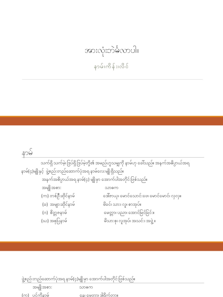 Myanmar Project | PDF