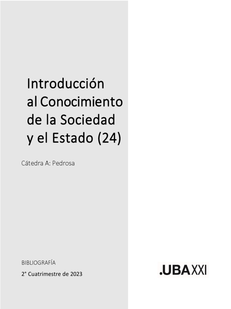 Bibliografia ICSE 2C 2023 | PDF | Gobierno