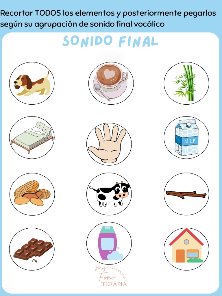 SONIDO FINAL VOCÁLICO | PDF