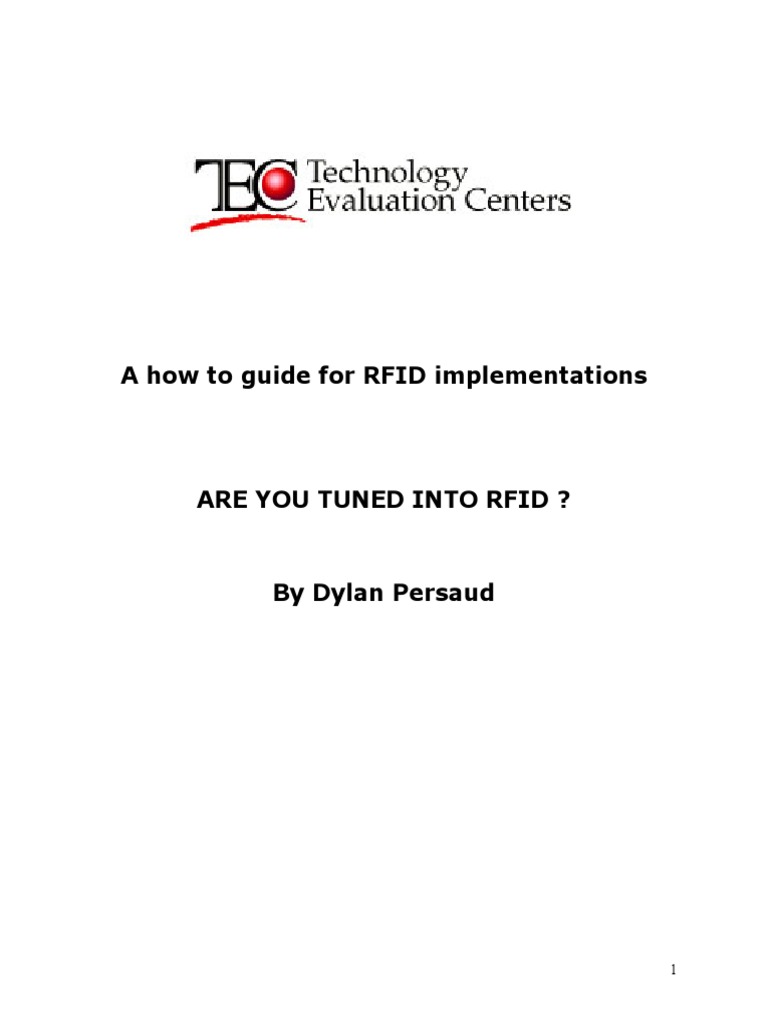 RFID | PDF | Radio Frequency Identification | Antenna (Radio) RFID | PDF | Radio Frequency Identification | Antenna (Radio)