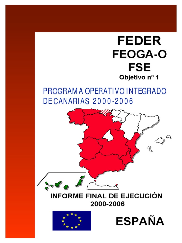 Informe Final: Programa Canarias 2000-2006 | PDF | Comisión Europea ...
