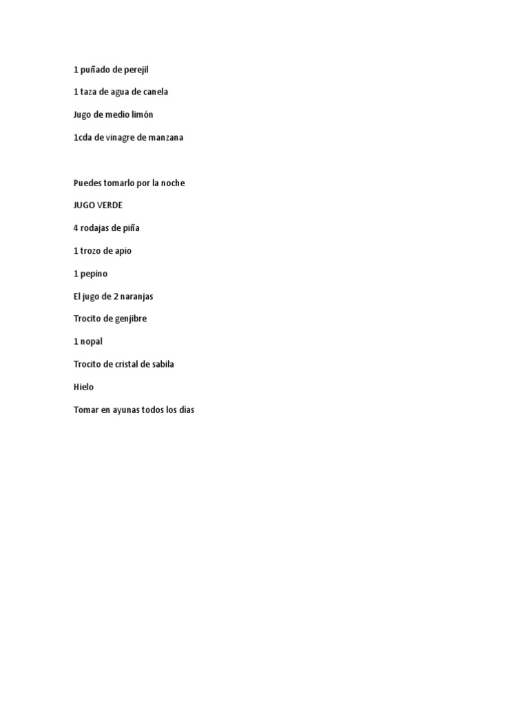 1 Puñado de Perejil | PDF