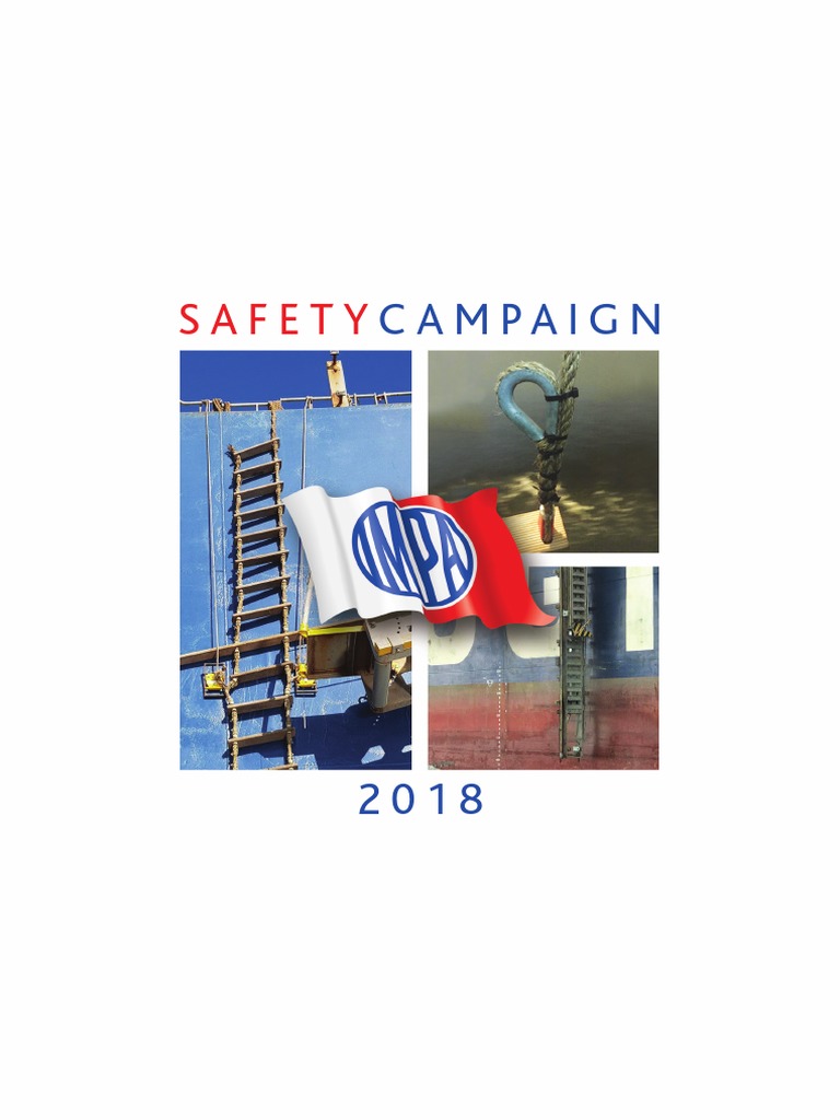 IMPA 2018 Safety Campaign Results | PDF | Safety | Maritime Pilot