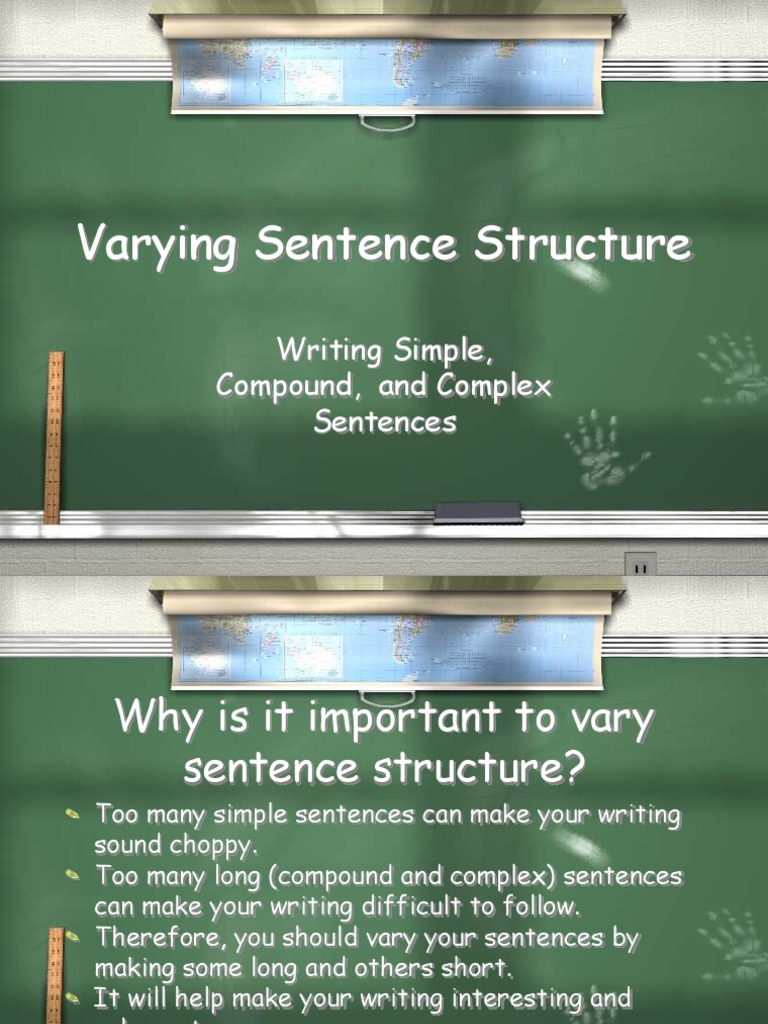 Varying Sentence Structure PPT - Kat | PDF | Semantics | Semiotics