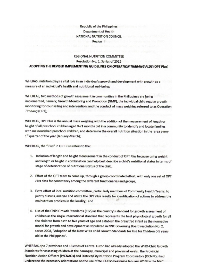Resolution No 1 Series of 2012 - Adopting The Revised Implementing ... Resolution No 1 Series of 2012 - Adopting The Revised Implementing ...