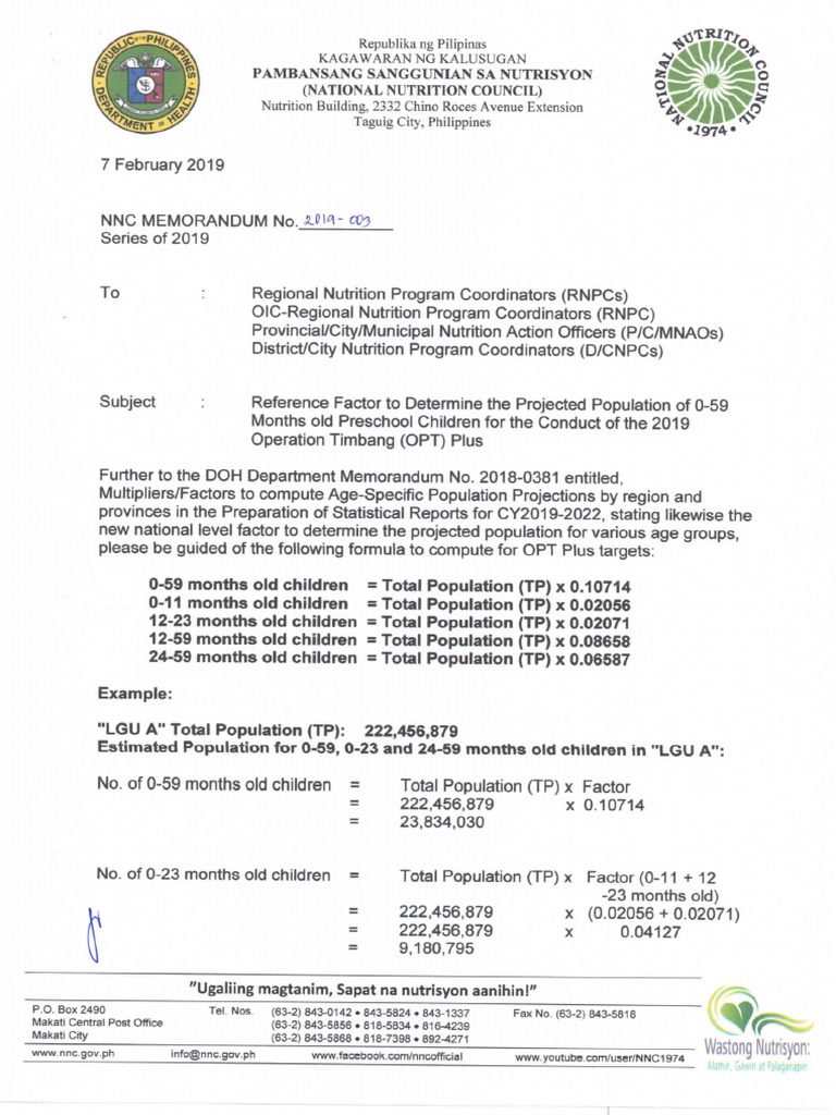 NNC Memo 2019-003 1 | PDF