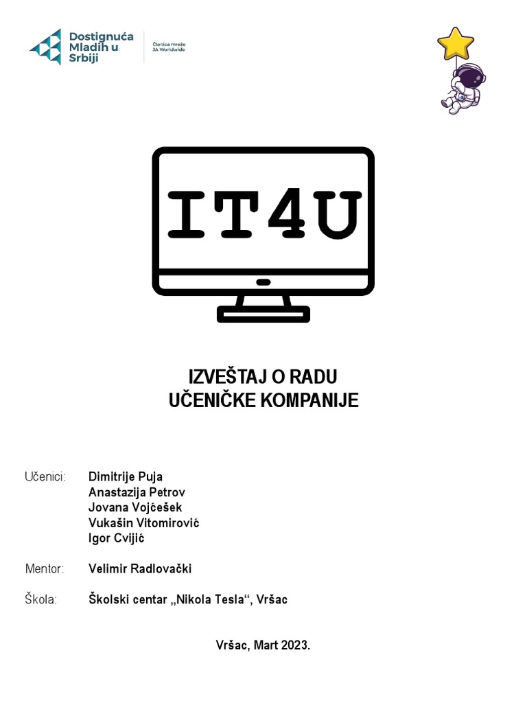 IT4U Izvestaj | PDF