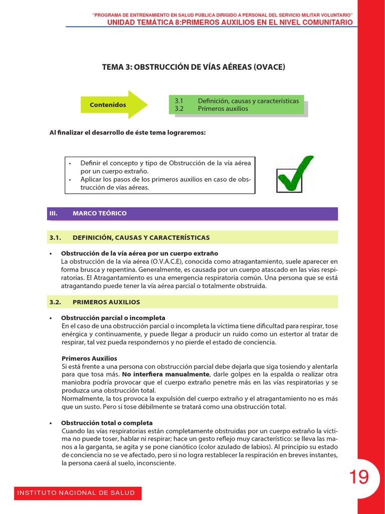 3-OVACE-Libro-Primeros Auxilios en El Nivel Comunitario-2018-Minsa-19 ...