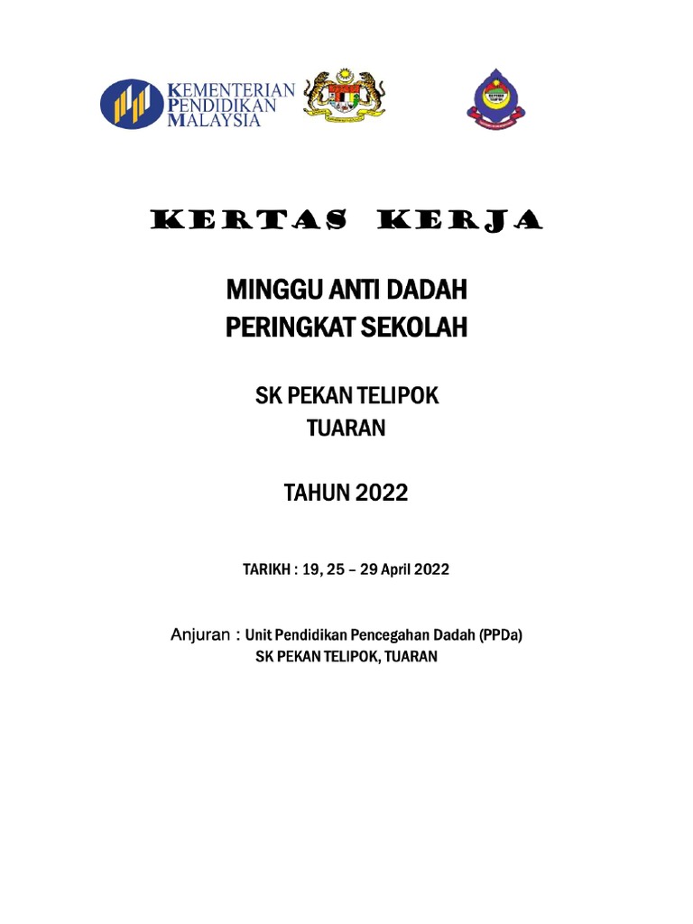 Kertas Kerja Aadk Pdf