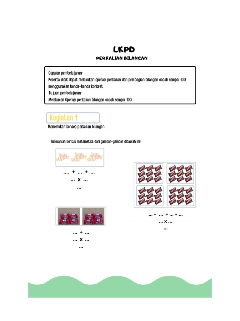 LKPD Perkalian | PDF