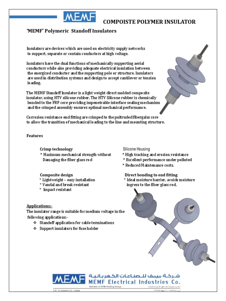 Polymer_Support_Insulator_for_Cable_accessories | PDF | Insulator ...