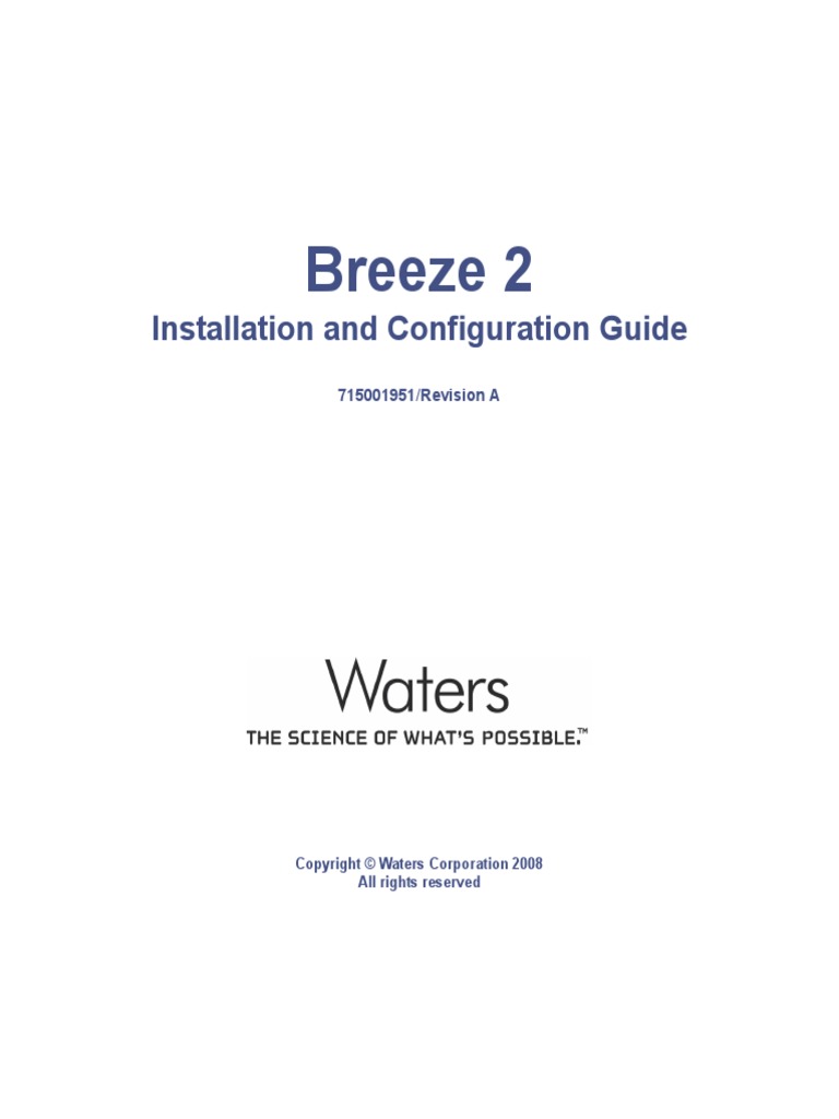 715001951ra Breeze 2 Installation Configuration Guide | PDF | Installation (Computer Programs ...