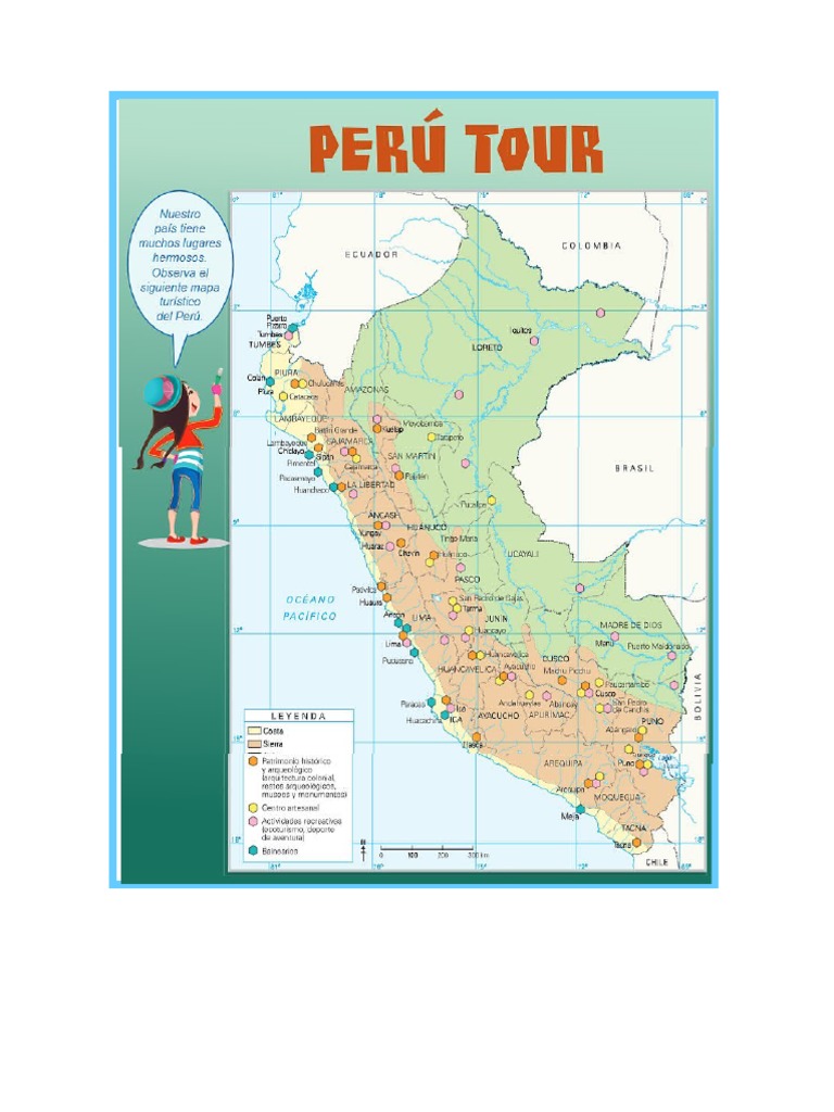 Mapa Turistico Perú | PDF