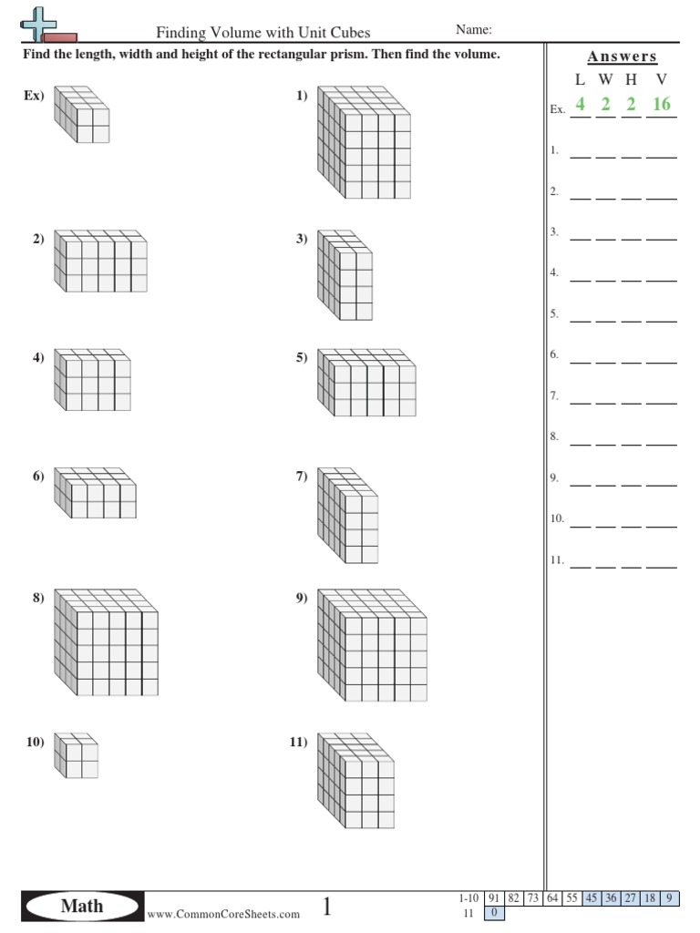 Volume Of Cube & Cuboids | PDF