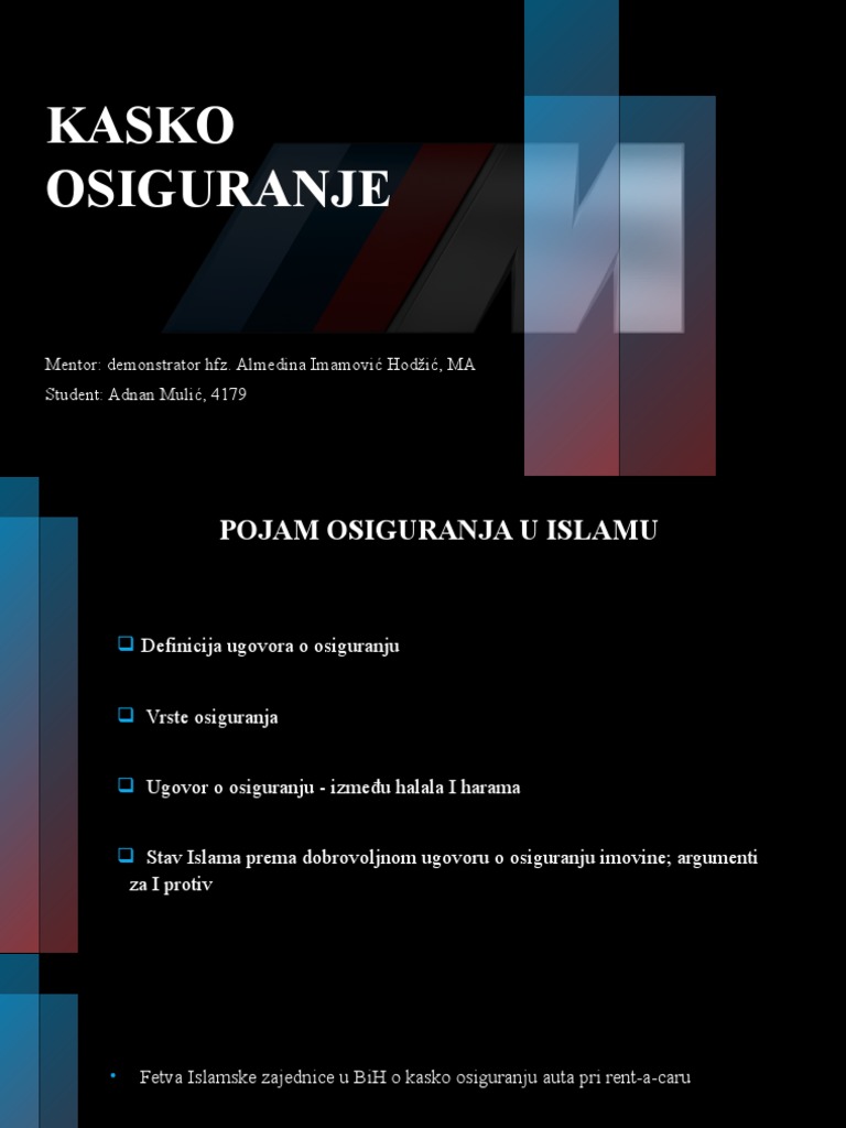 Kasko Osiguranje | PDF