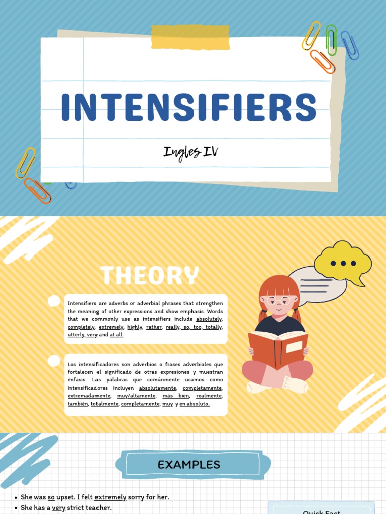 Understanding Intensifiers in English | PDF