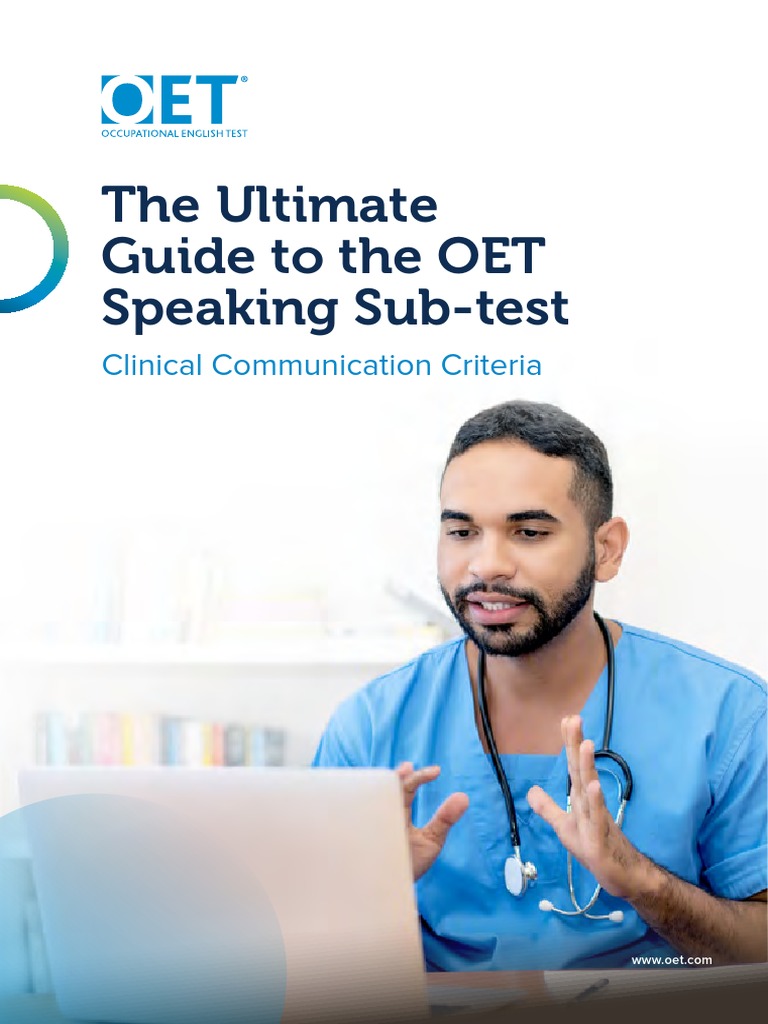 OET Speaking Guide Part 2 Clinical Communication | PDF | Empathy ...
