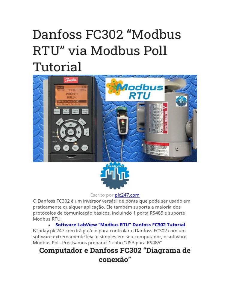 Danfoss FC302 Modbus | PDF