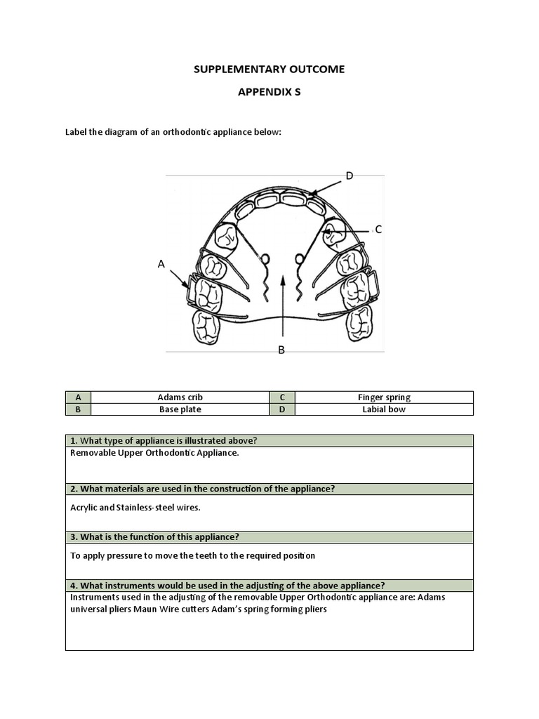 Supplementary Outcome Appendix S | PDF