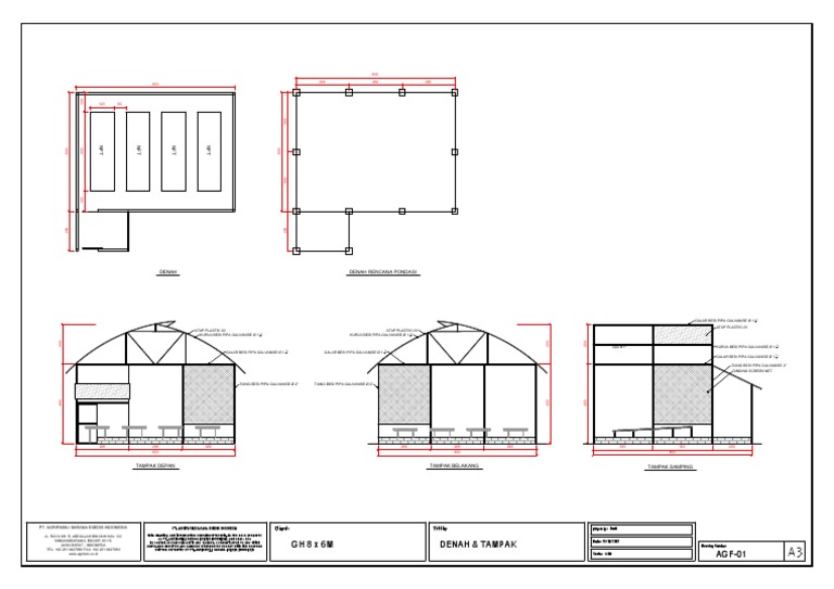 GH Tajur Halang 8X6M | PDF