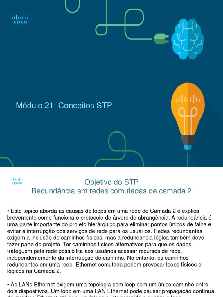 Entendendo o Protocolo Spanning Tree | PDF | Computadores