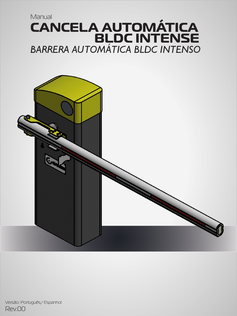 Manual Livreto Cancela BLDC Intense UNIFICADO CXXXXX Portugues Espanhol ...