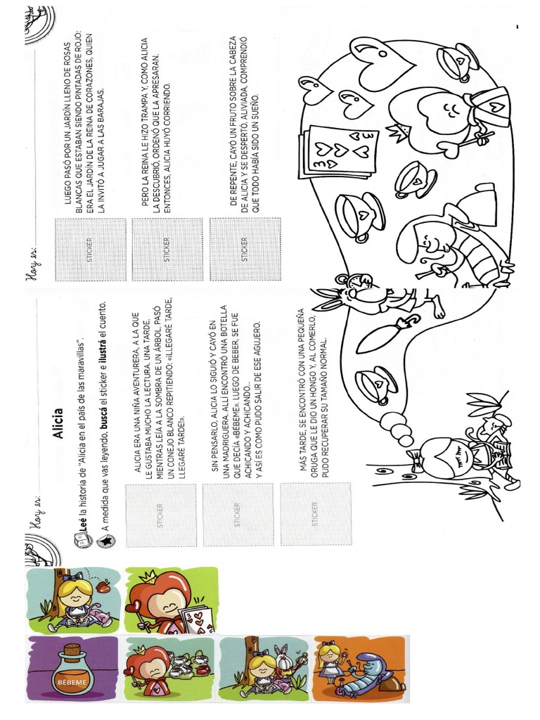 Alicia en El País de Las Maravillas | PDF