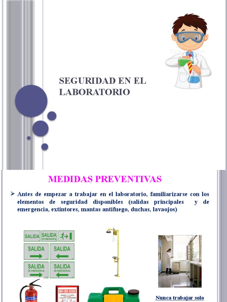 Seguridad en El Laboratorio | PDF | Laboratorios