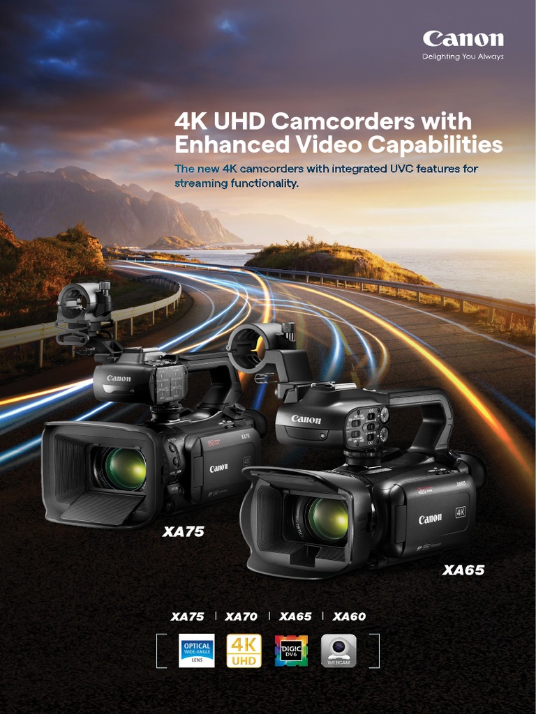 2022 XA Series Brochure | PDF | Zoom Lens | Video
