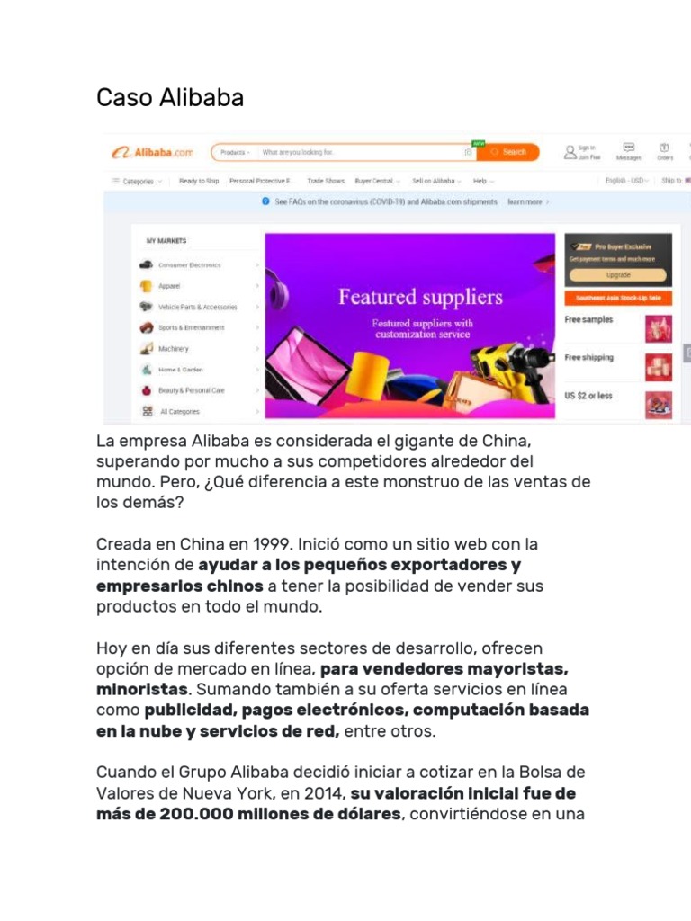 Caso Alibaba | PDF