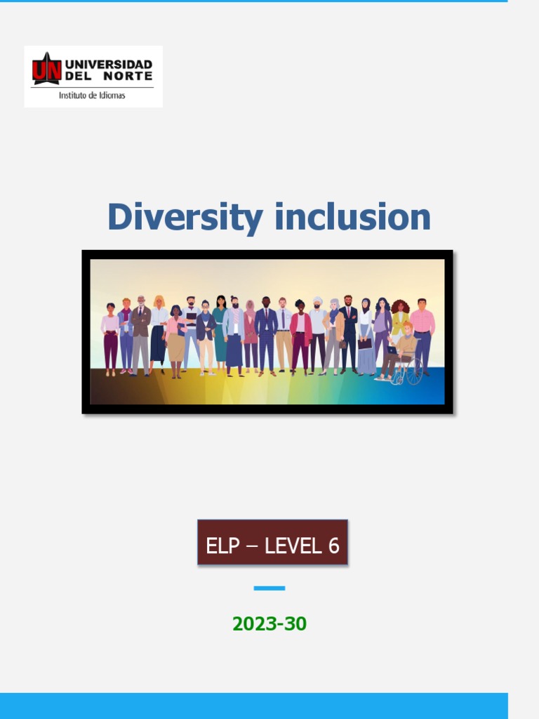 Module 1 - Diversity Inclusion - ELP Level 6 | PDF | Word | Linguistics