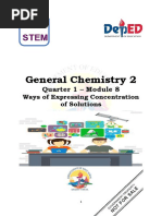 GenChem2 Q3 Module 2.1 Phase Changes v4 | PDF | Phase (Matter) | Liquids