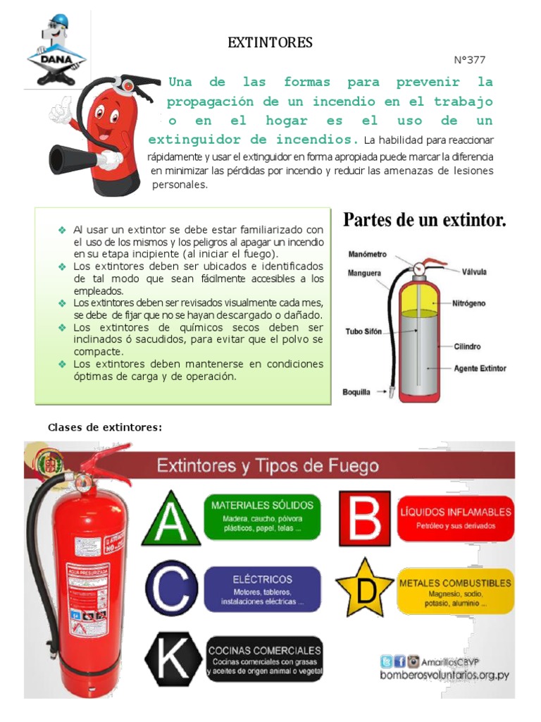 377 Extintores | PDF | La seguridad | Peligros