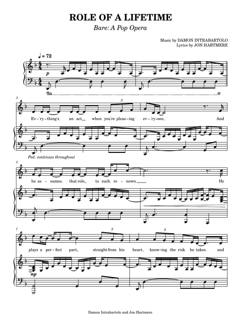 Role of A Lifetime - Damon Intrabartolo and Jon Hartmere From Bare A ...