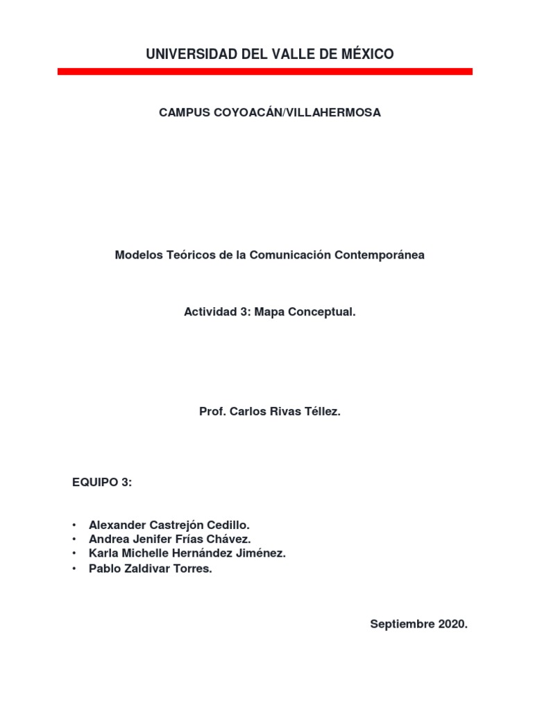 A#3 Mapa Conceptual Mod. de La Comunicación - ZTP | PDF | Sociedad ...