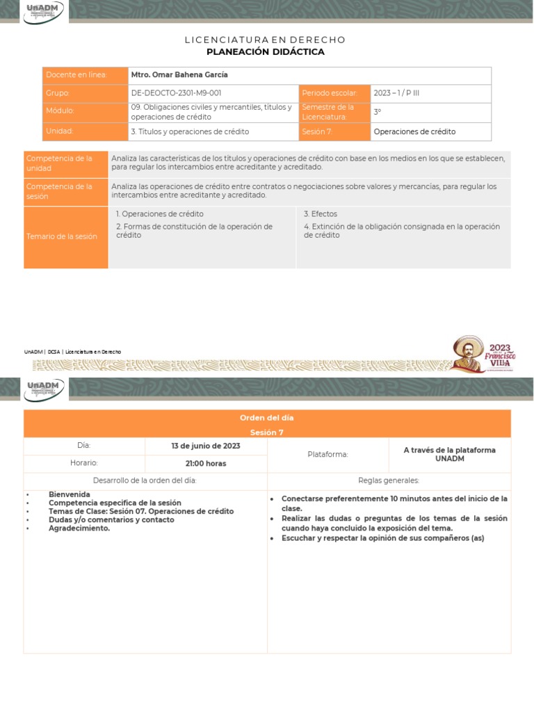 M09 - S7 - PD - Omar Bahena Garcia | PDF | Ley de fideicomiso | México