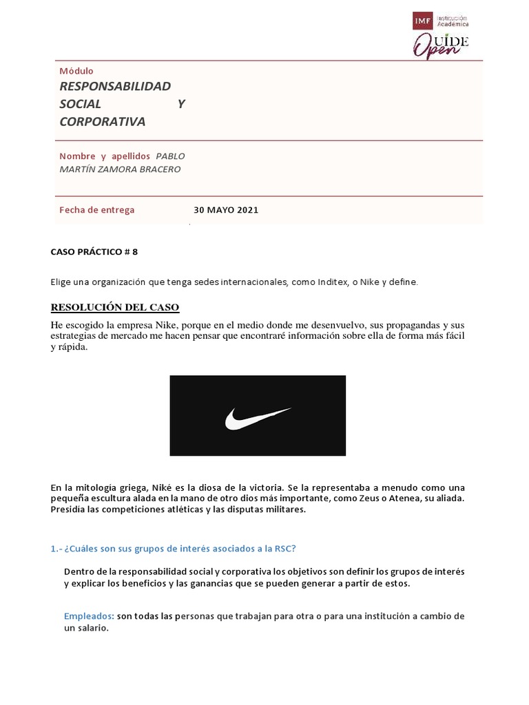 Caso Práctico # 8 | PDF | Residuos | Business