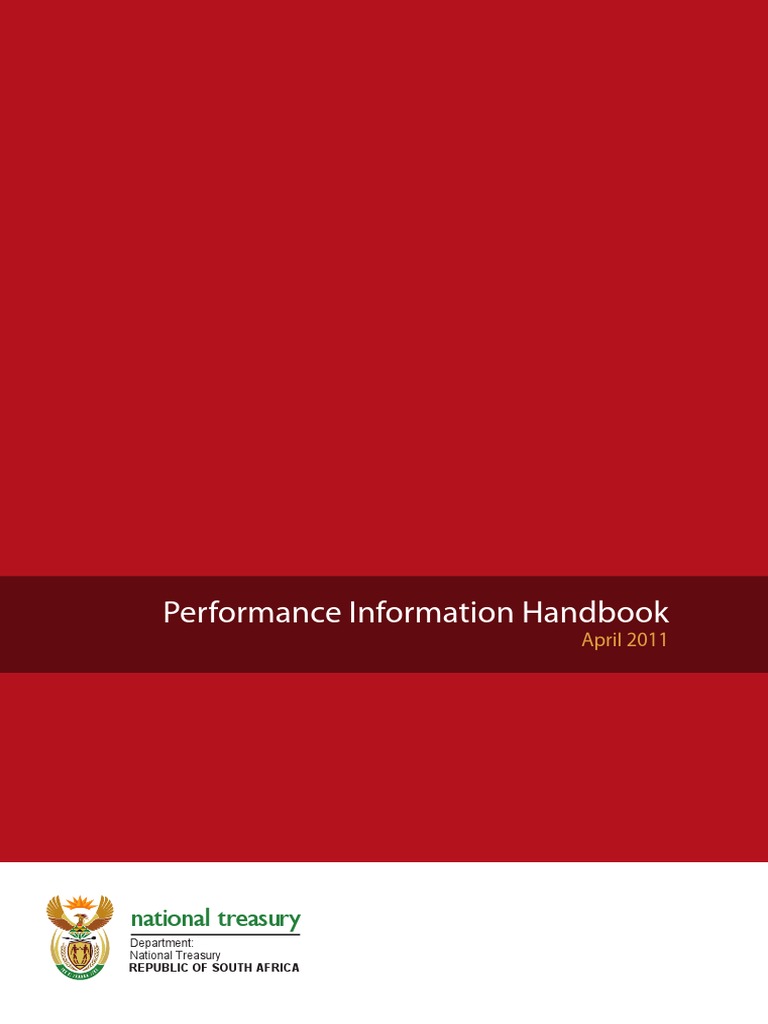 performance information handbook | PDF | Performance Indicator ...
