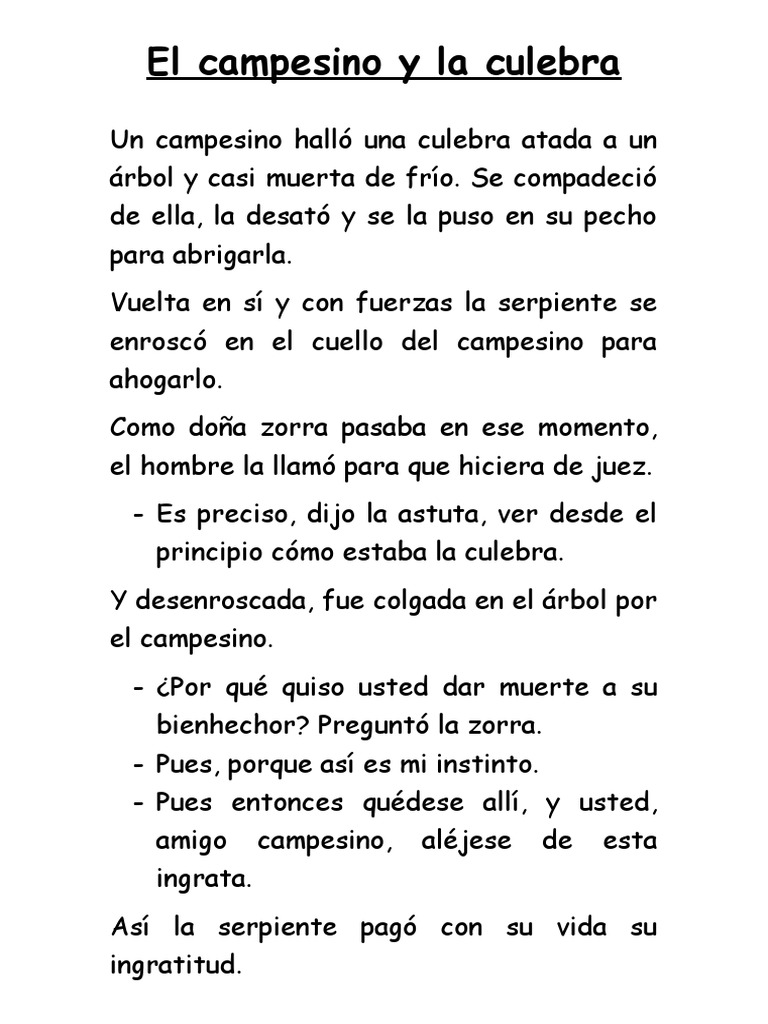 El Campesino y La Culebra LECT O9 | PDF