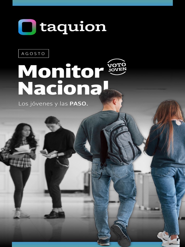 TQN MonitorNacionalJovenes Ago23 | PDF | Ciencias sociales