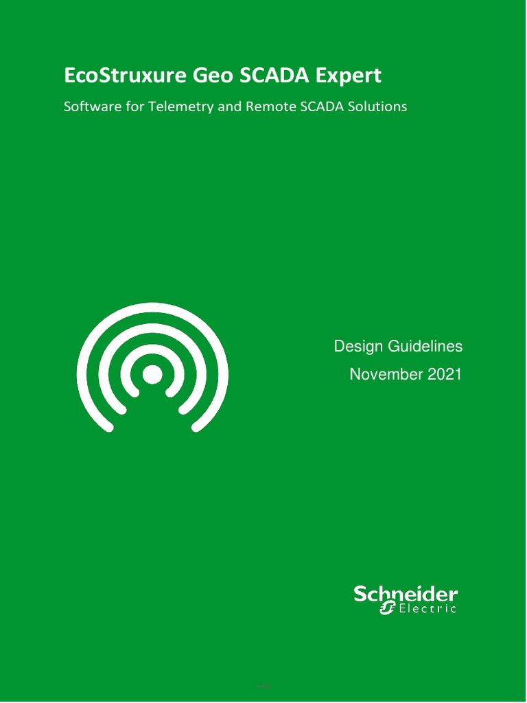 Geo SCADA Expert Design Guidelines v3.0 - EN - 2021 | PDF | Scada ...